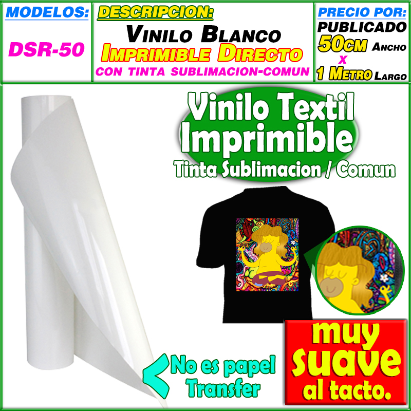 Vinilo Textil | Moritzu