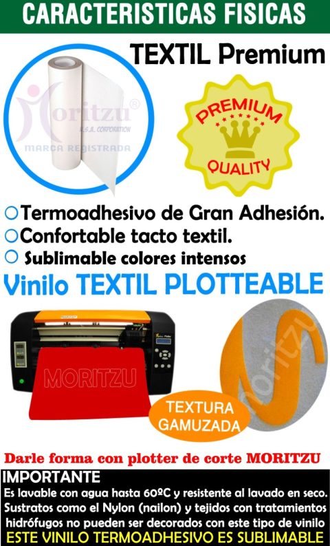 VISUBTEX FS-1, Flock Blanco Sublimable | Moritzu